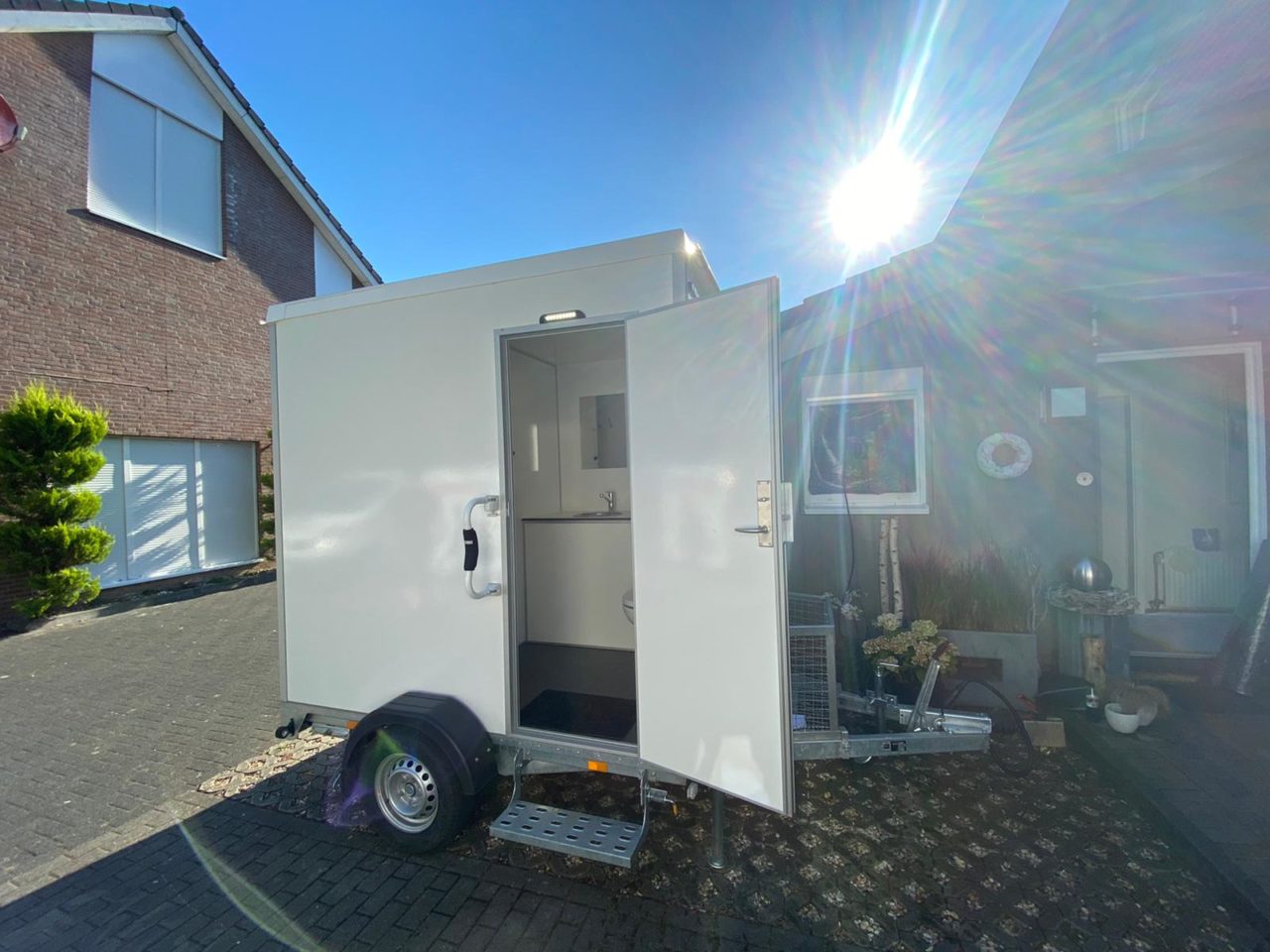 Mobiles Bad & mobile Dusche – jetzt mieten